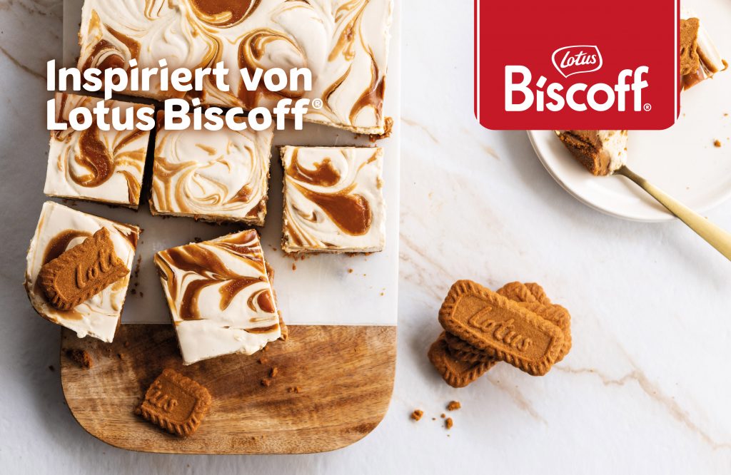Neuer Look. Gleicher Crunch. Lotus Biscoff.